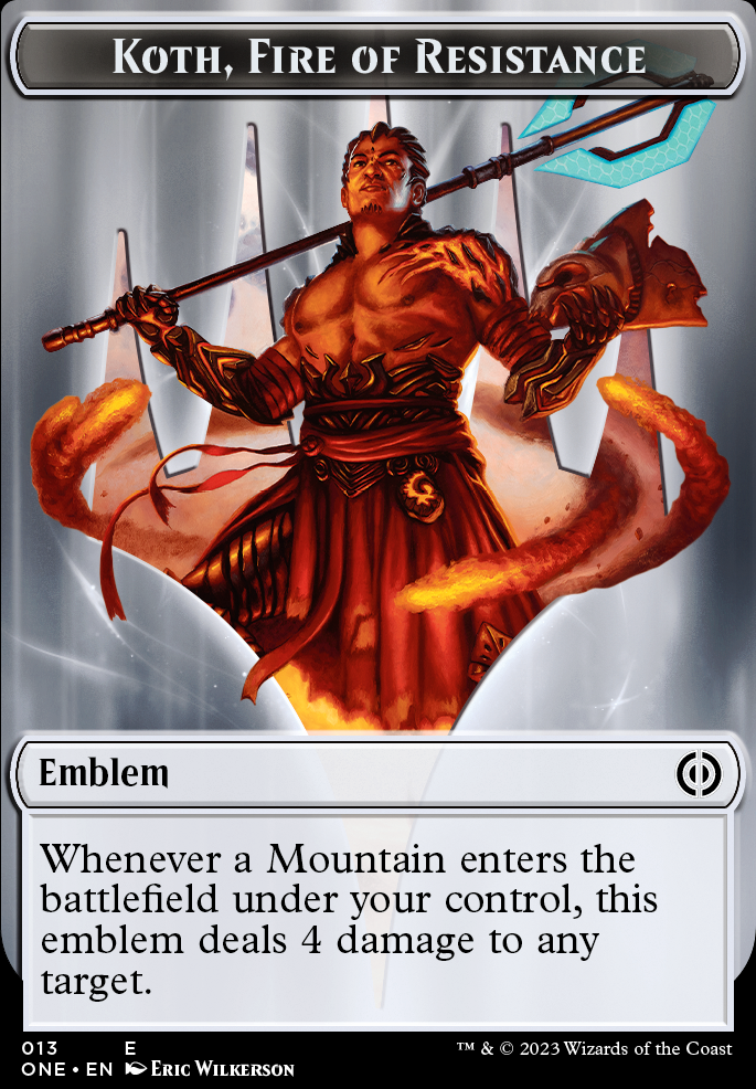 Fire Burn! (Standard MTG Deck)