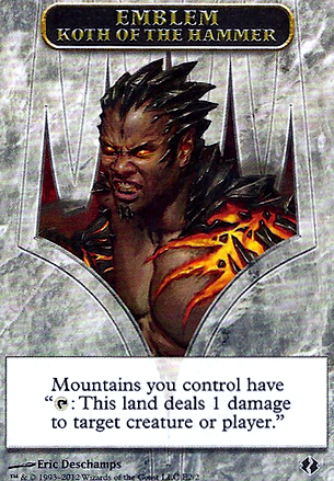 List of All Planeswalkers (Unformat MTG Deck)