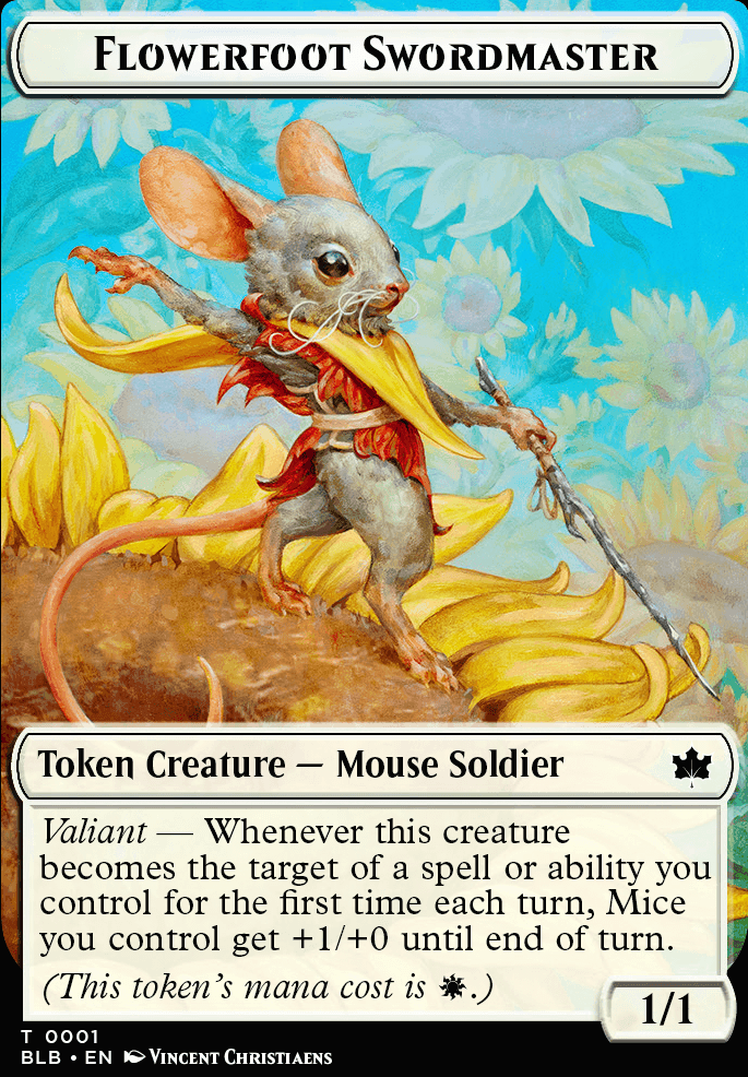 Valiant Mice BLB draft (Modern MTG Deck)