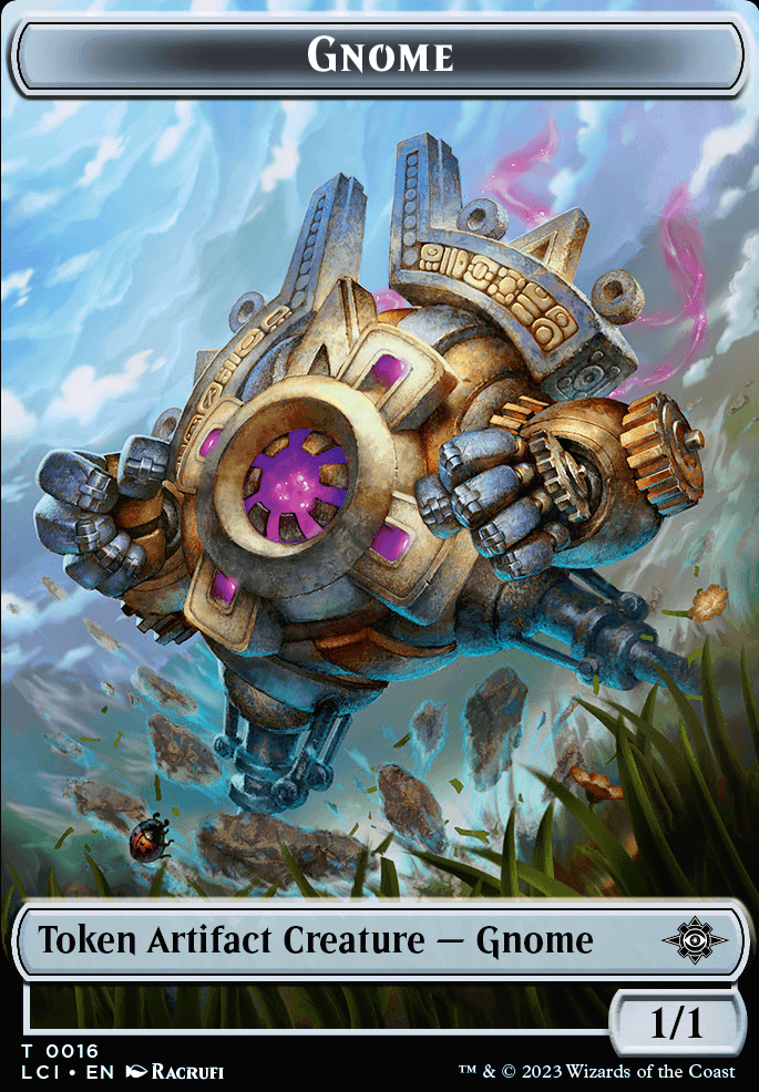 Anime pakal token maker (Commander / EDH MTG Deck)