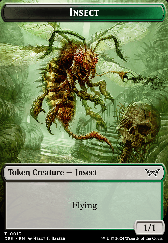 Insect Tribal 2025 casual edh (Commander / EDH MTG Deck)