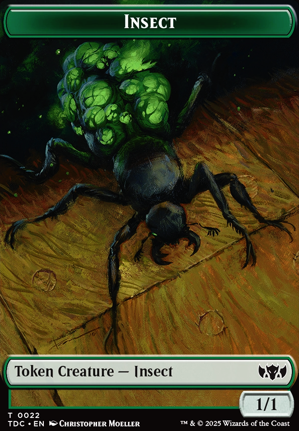 Insect Tribal Commander (Commander / EDH MTG Deck)