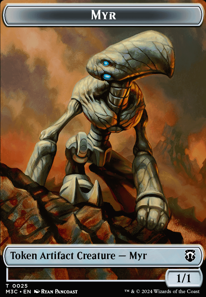 make tokens, sacrifice tokens (Commander / EDH MTG Deck)