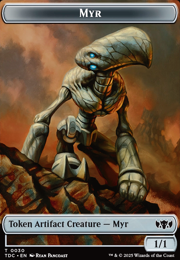 Best Artifact Token Cards? (Commander / EDH MTG Deck)