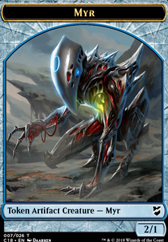 Urtet, Remains of Memnarch, MYR ARMY (Commander / EDH MTG Deck)