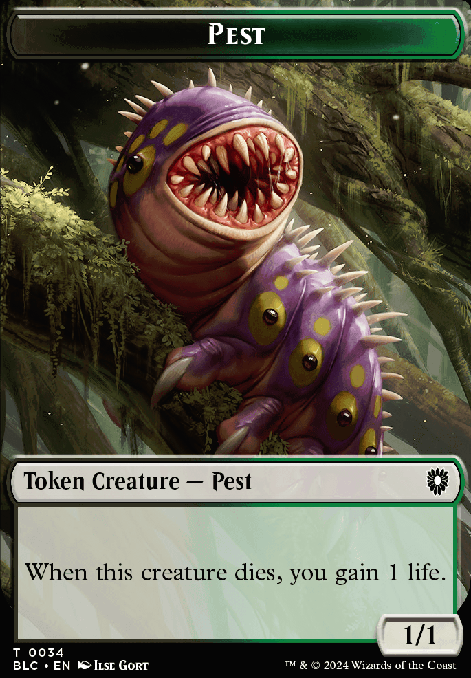 squirrel tidal wave (Commander / EDH MTG Deck)