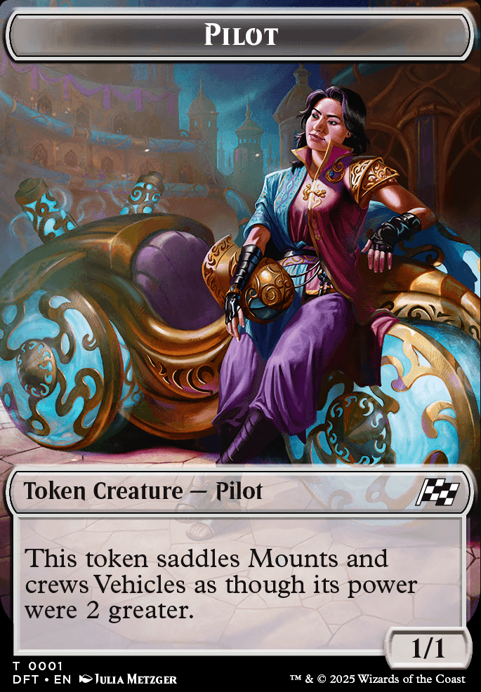 Start your engines (Commander / EDH MTG Deck)