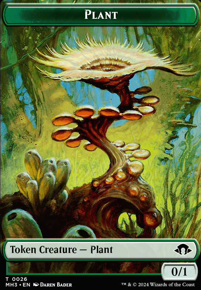 Plants and Lands (Commander / EDH MTG Deck)