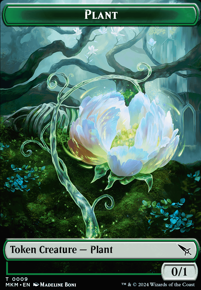 tokens (Commander / EDH MTG Deck)