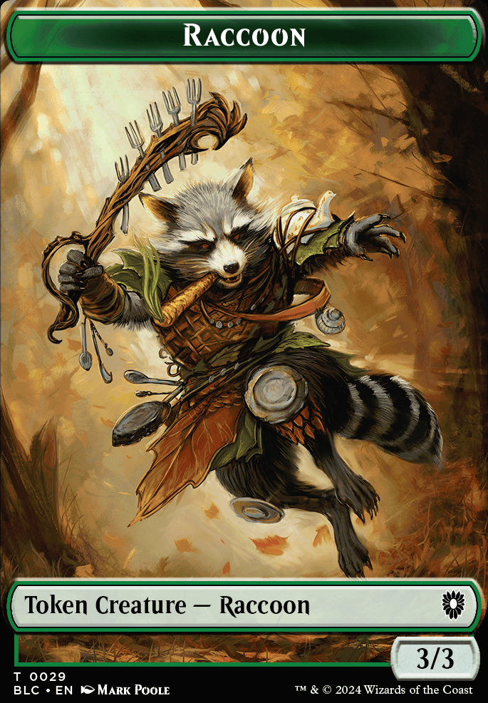 Dora the Raccoon (Commander / EDH MTG Deck)