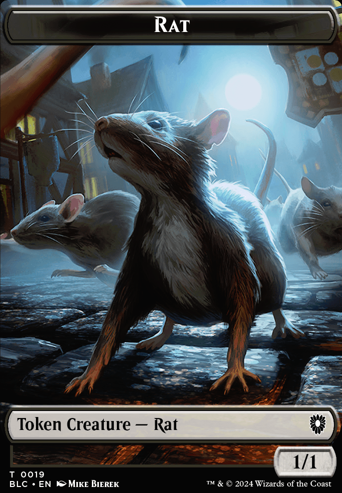 Zombies & Rats (Commander / EDH MTG Deck)