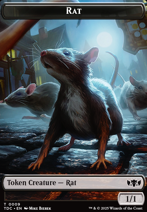 Relentless Rats (Commander / EDH MTG Deck)