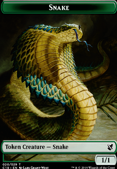 SNAKE.... (Commander / EDH MTG Deck)