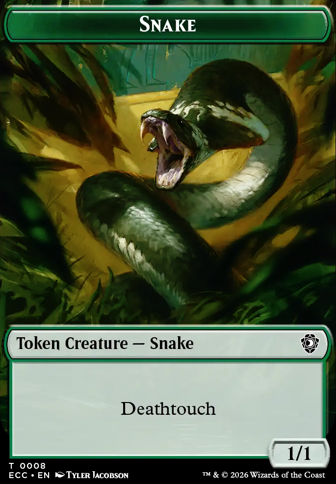 Snake Oil Stabsman (Commander / EDH MTG Deck)