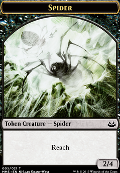 Tribal Spider EDH (Commander / EDH MTG Deck)