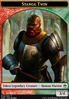 Stangg, Echo Warrior - Double Vision (v1.0) (Commander / EDH MTG Deck)