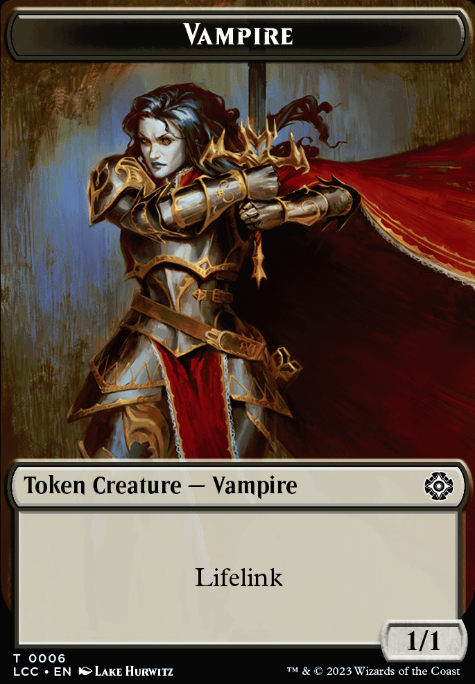 Vampire Life Steal (Commander / EDH MTG Deck)