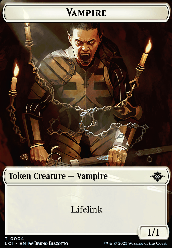 Vampire Life Steal (Commander / EDH MTG Deck)