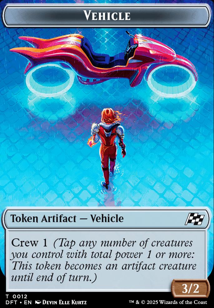 Start your engines (Commander / EDH MTG Deck)