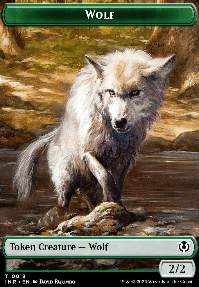 Wolf Pack Tokens - Mono Green (Modern MTG Deck)