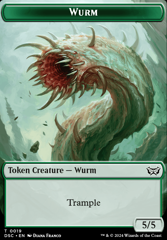 Wuuuuuuuuuurms (Commander / EDH MTG Deck)