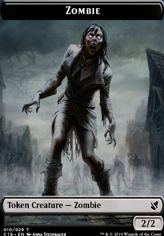 Exponential Zombies v2 (Commander / EDH MTG Deck)