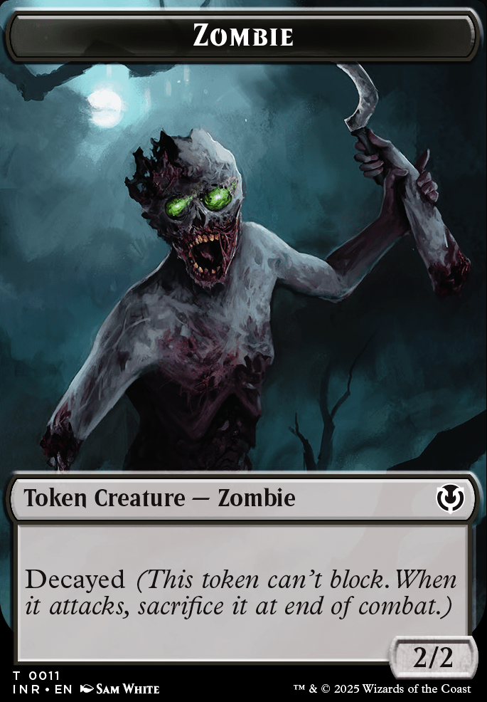 Zombie Burn (Legacy MTG Deck)