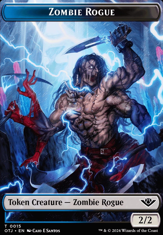 Blue Black Zombies (Commander / EDH MTG Deck)