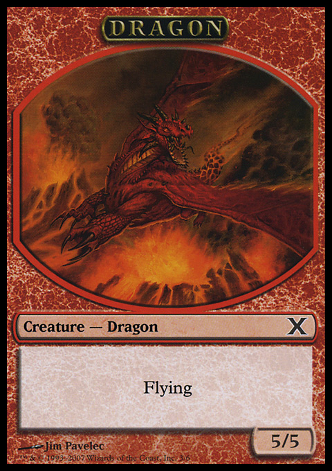 Mono-Red Dragons (Commander / EDH MTG Deck)